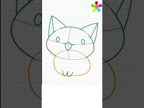 How to draw a Cat | Cat Easy Draw Tutorial/cat kawaii/#5