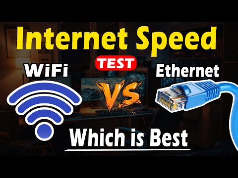 Wi-Fi vs Ethernet internet speed test | Which is best Lan Cable And WiFi