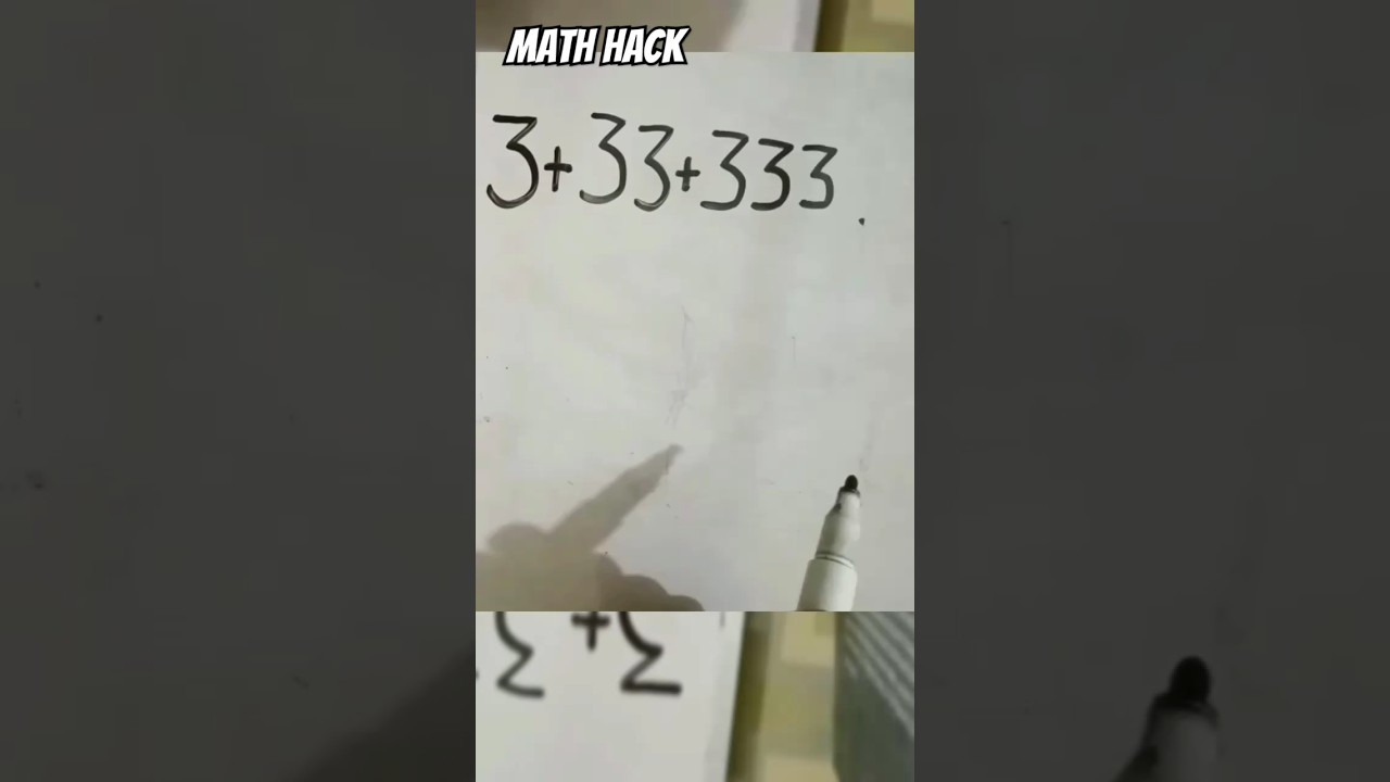 Math Hack 3 #ayeshakhan #math #mathsolver #hack #2023