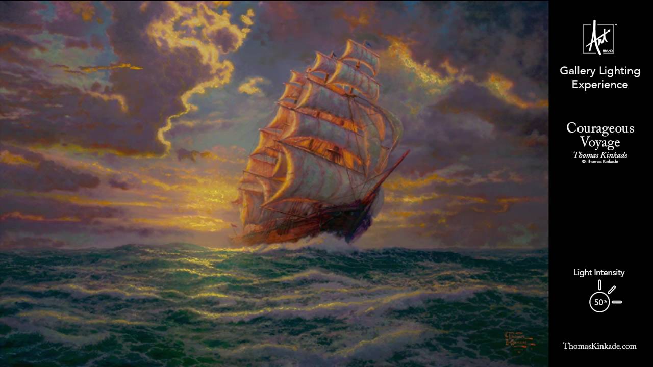 Courageous Voyage - Gallery Lighting Experience