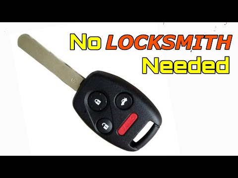 Honda Replace Key Fob Shell | How To  Fix Broken Key Fob Acura | Accord Civic CR-V Odyssey Pilot