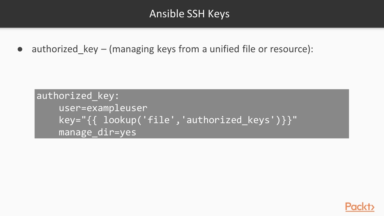 Practical Ansible Solutions: Users, Packages, Services, and Content|packtpub.com