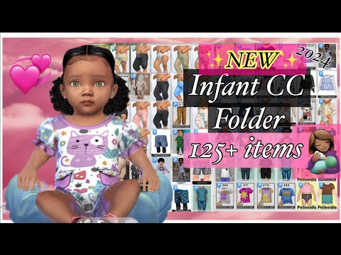 INFANT CC HAUL | P.2 | 125+ ITEMS |GOOGLE DRIVE FOLDER | 2024 SIMS 4|