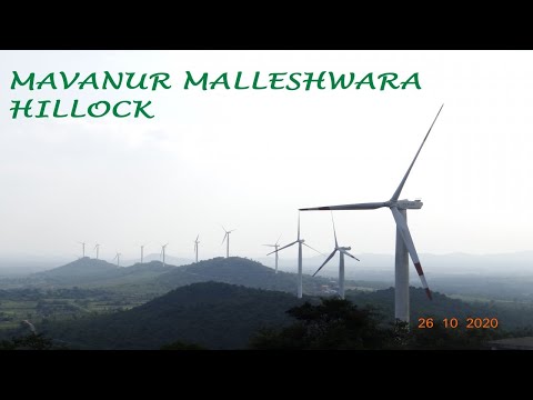 Mavanur Malleshwara Hillock| Wind Mills| Unexplored place near Hassan
