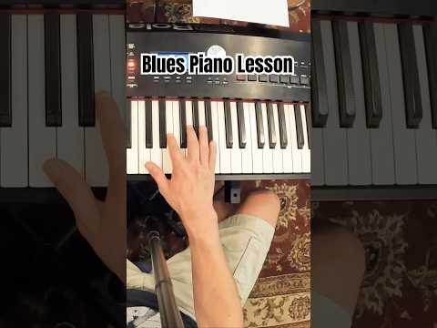 Blues Piano Lesson: Improvising with Chords, Scales, and Voice Leading