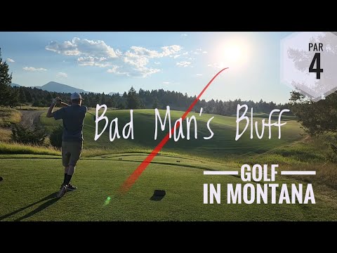 Rock Creek Cattle Co., Montana Golf Course. Hole 6 - Par 4 Let's Play!!