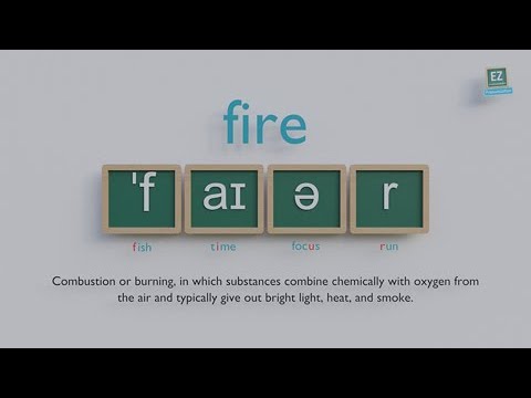 How to pronounce fire ?