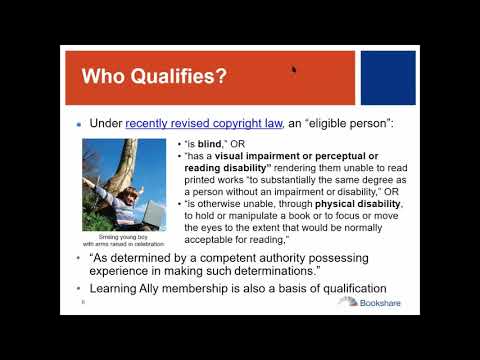 Webinar: Getting Started with Bookshare