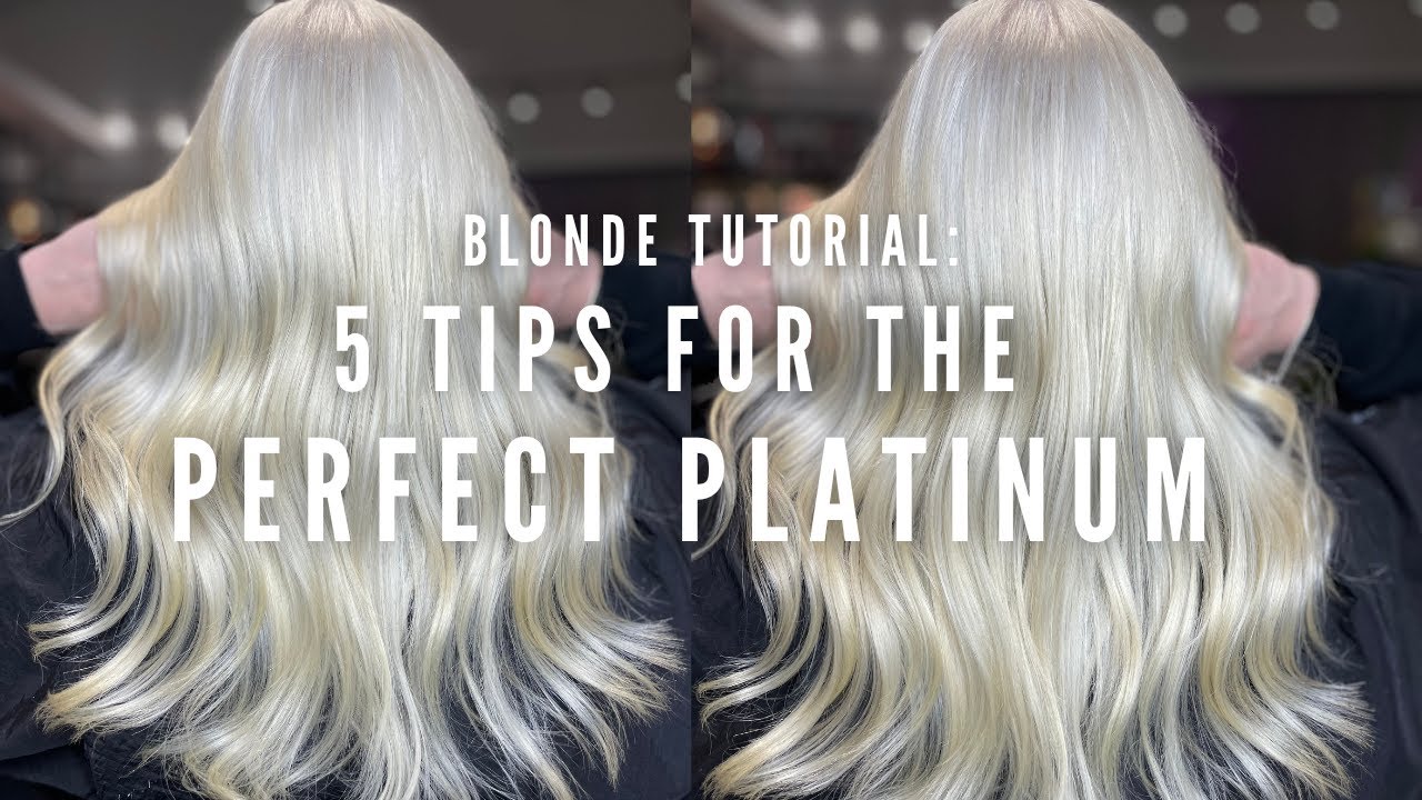 5 Rules for the Perfect Platinum - color correction tutorial, white blonde, silver hair formulas