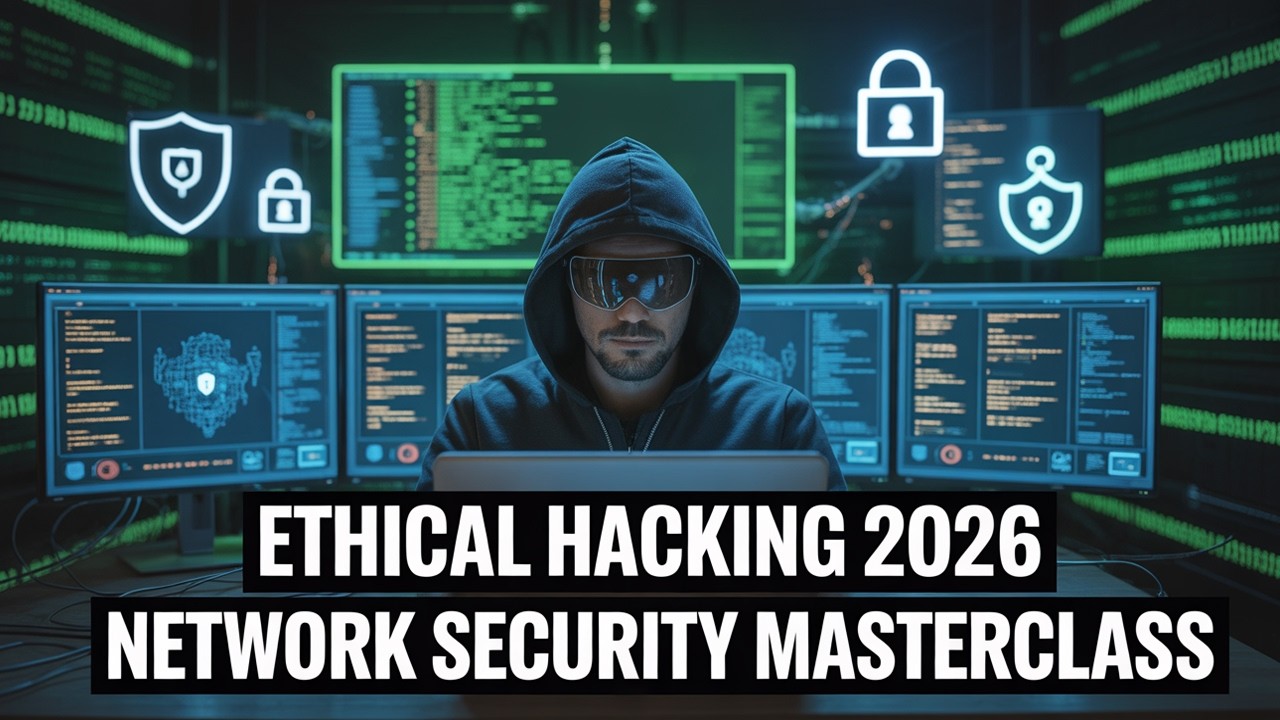 Network Security & Ethical Hacking 2026 | Full Course Masterclass | Master the Core Essentials