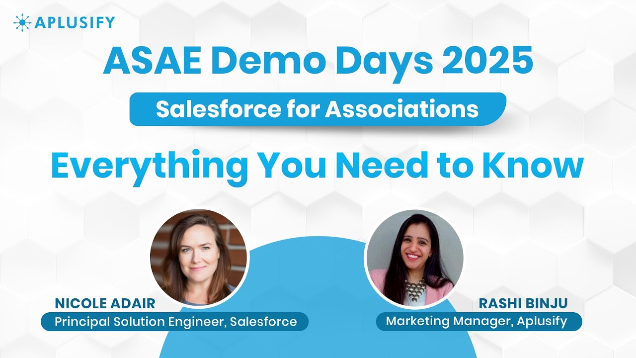 ASAE AMS Demo Day March 2025 Aplusify