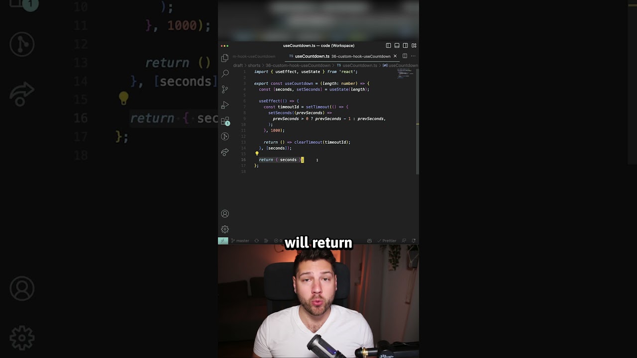 useCountdown | Custom React Hooks