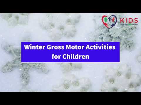 Winter Gross Motor Indoor Activities for Children