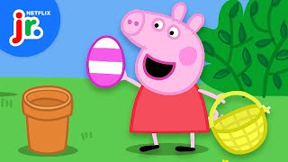 Peppas Chocolate Egg Hunt Peppa Pig | Netflix Jr - Cooking Videos