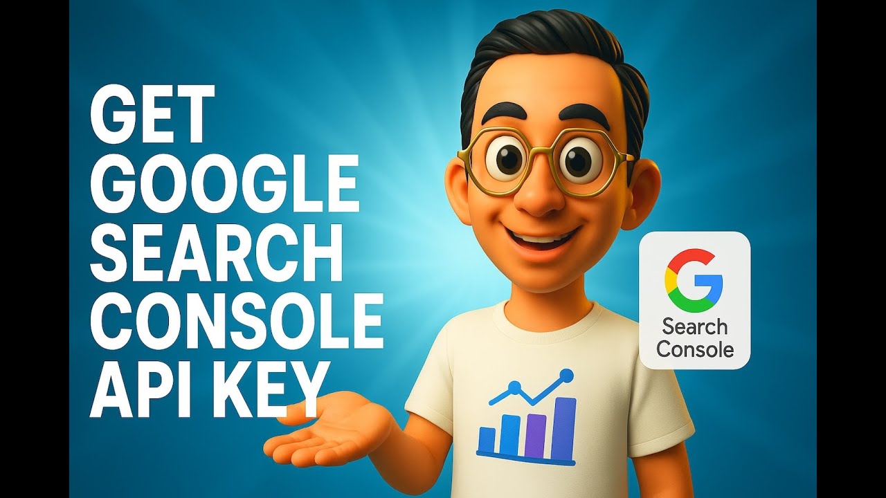 Google Search Console API Tutorial: How to Get Your API Key in 2025 | Beginner's Guide