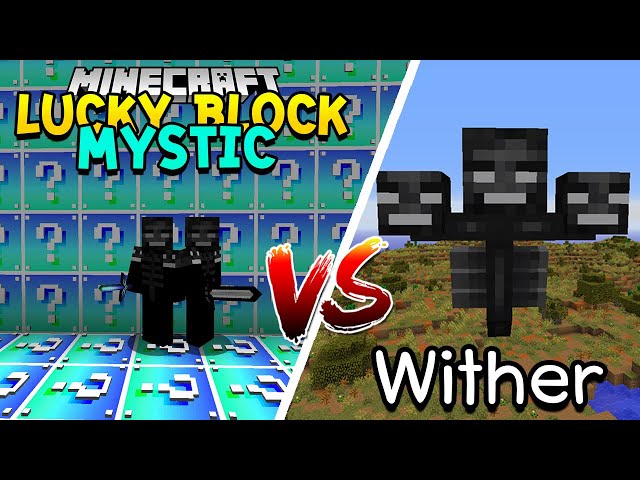 เปิดลักกี้บล็อก Mystic สู้ Wither!! Minecraft Lucky Block ft.KyoYaKunch ...