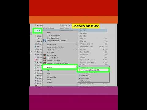 How to Attach a Folder to an Email in Windows