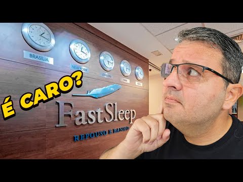 Hotel dentro do aeroporto de Guarulhos cobra por Hora : Fast Sleep