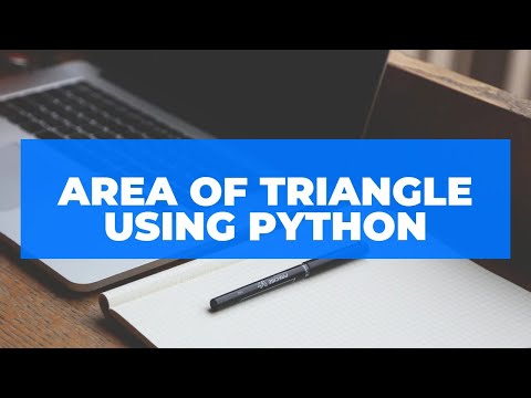area of triangle using heron's formula | Python basic