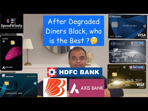 HDFC Infinia Vs Diners Black Vs BoB Eterna Vs Axis Magnus - Best Super Premium Credit Card