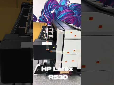 HP Latex R530 64" Flatbed Printer - Unboxing & Setup Day! #hp #hplatex #hplatexr530 #flatbedprinter