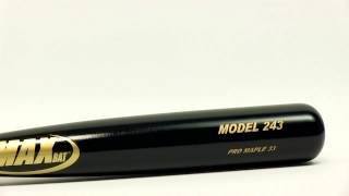 MaxBat Pro -3 2 5/8" Maple Wood Baseball Bat PRO243 | JustBats.com