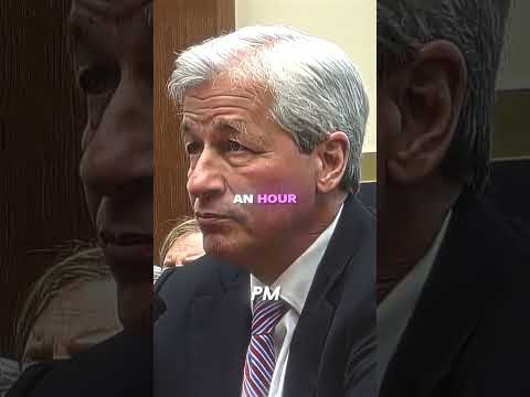 Lawmaker confronts billionaire CEO over pay disparity at JP Morgan.