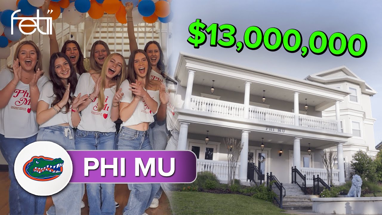 Phi Mu at University of Florida House Tour (2025)