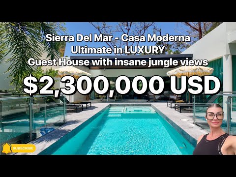 Inside a $2,300,000USD Jungle Dream Home in Sierra del Mar | A Modern Masterpiece in Puerto Vallarta