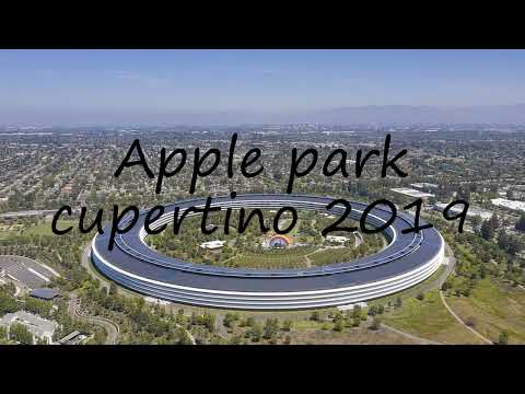 How to pronounce Apple park cupertino 2019 in English?