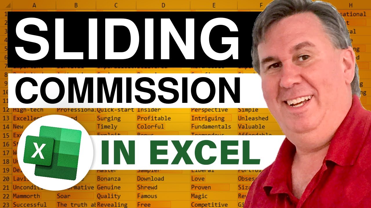 MrExcel's Learn Excel #757 - Sliding Commission | MrExcel Message Board