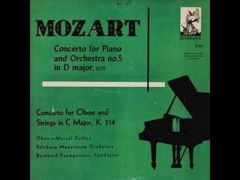 Mozart Piano Concerto Number 5 in D major KV 175 Artur Balsam and Bronislaw Gimpel