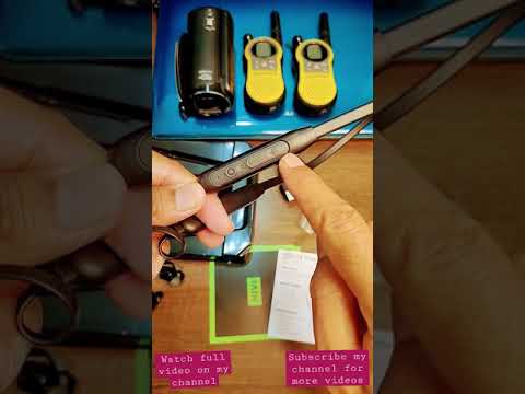 MIVI collar classic wireless bluetooth earphones with powerful bass made in india short unboxing