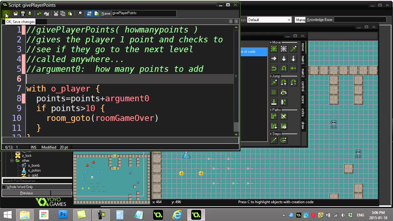 GPC 08-02-X1Solution   (GameMaker Scripts and Return Values)