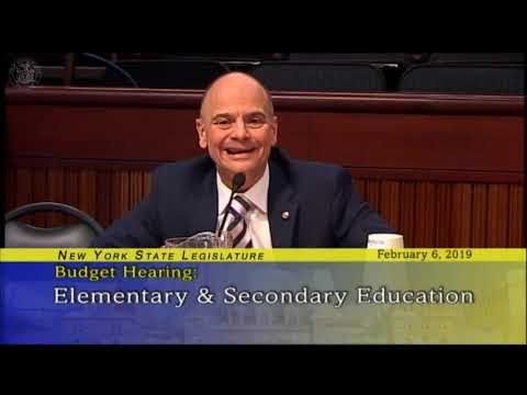 Education Hearing questions for NYS CSA President Cannizzaro | 6 Feb 2019