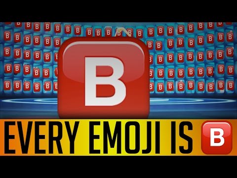 The Emoji Movie Trailer but every emoji is replaced with a red b (🅱)