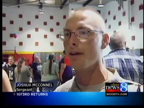 Greenville-based 1073rd come home