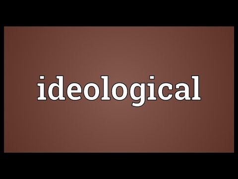Ideological Meaning