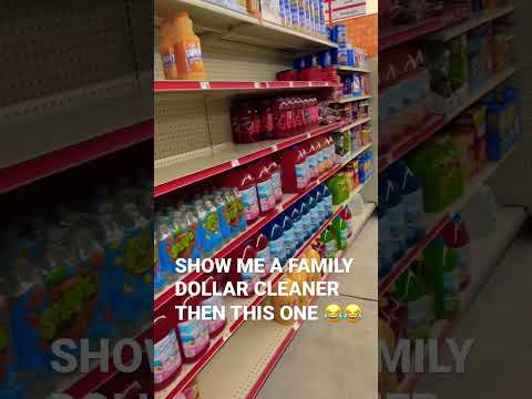 CLEANEST FAMILY DOLLAR IN THE WORLD CRAIG!!! #shorts