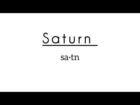 How to Pronounce "Saturn" | English Pronunciation Tutorial