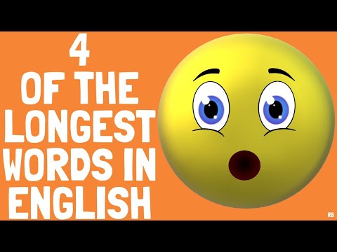 FOUR LONG WORDS IN THE ENGLISH DICTIONARY