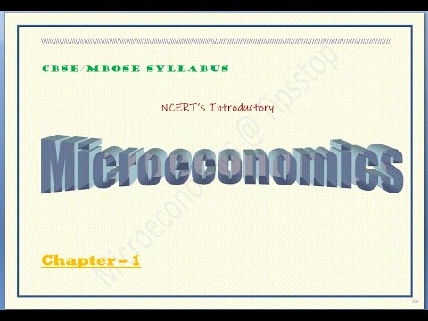 Introduction to Microeconomics 2
