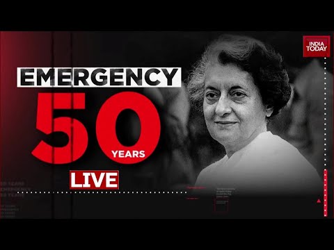 LIVE: The Darkest Chapter of India's History 'Emergency in 1975' | Indira Gandhi | Sanjay Gandhi