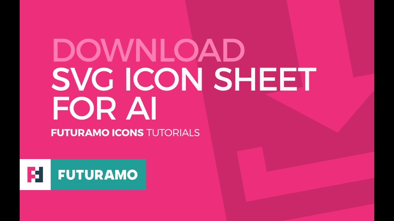 FUTURAMO ICONS Tutorials – Download SVG Icon Sheet for Adobe® Illustrator®
