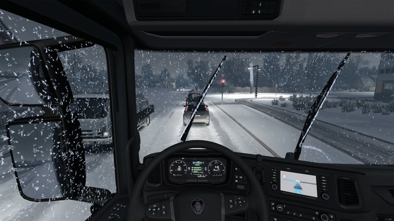Frosty Winter Weather Mod v8.0 - ETS 2