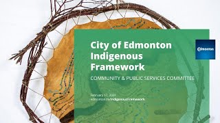 Indigenous Framework | City of Edmonton