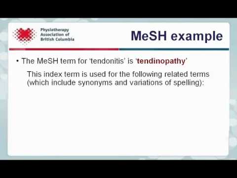 5. PABC eLibrary Series: Choosing search terms -- Index terms