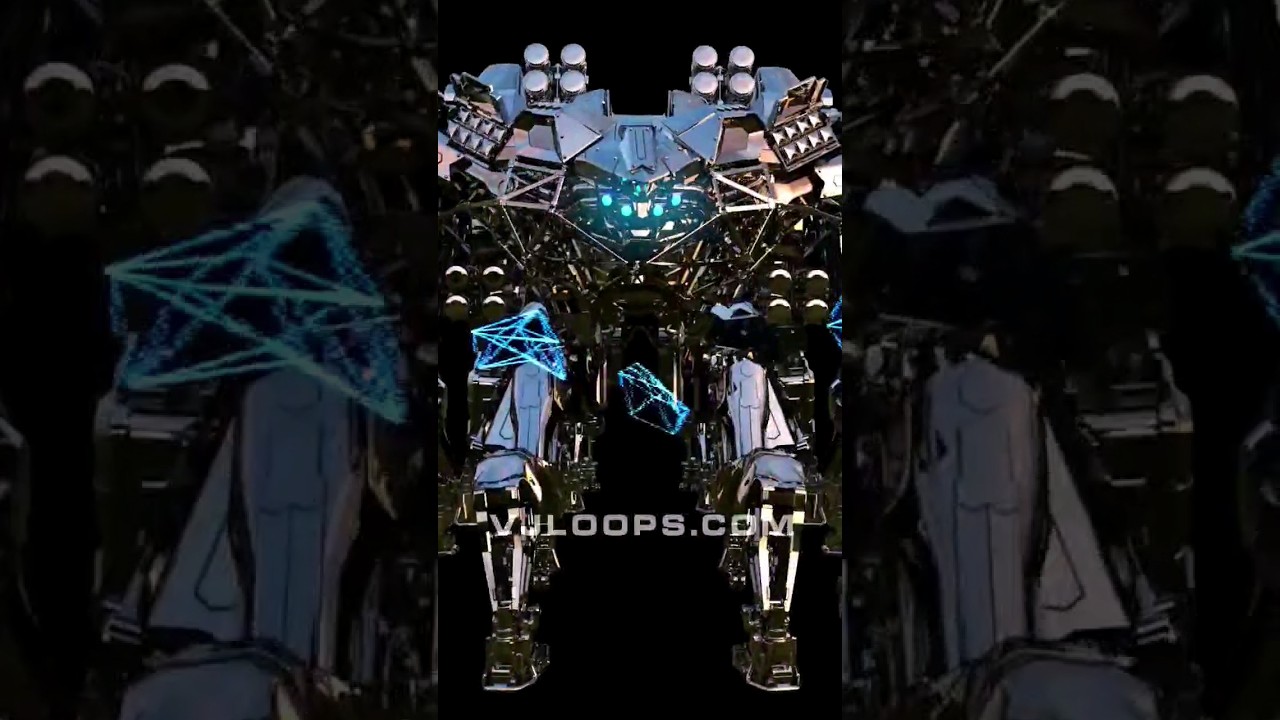 MECH FUTURE 🤖 #vjloops #shorts