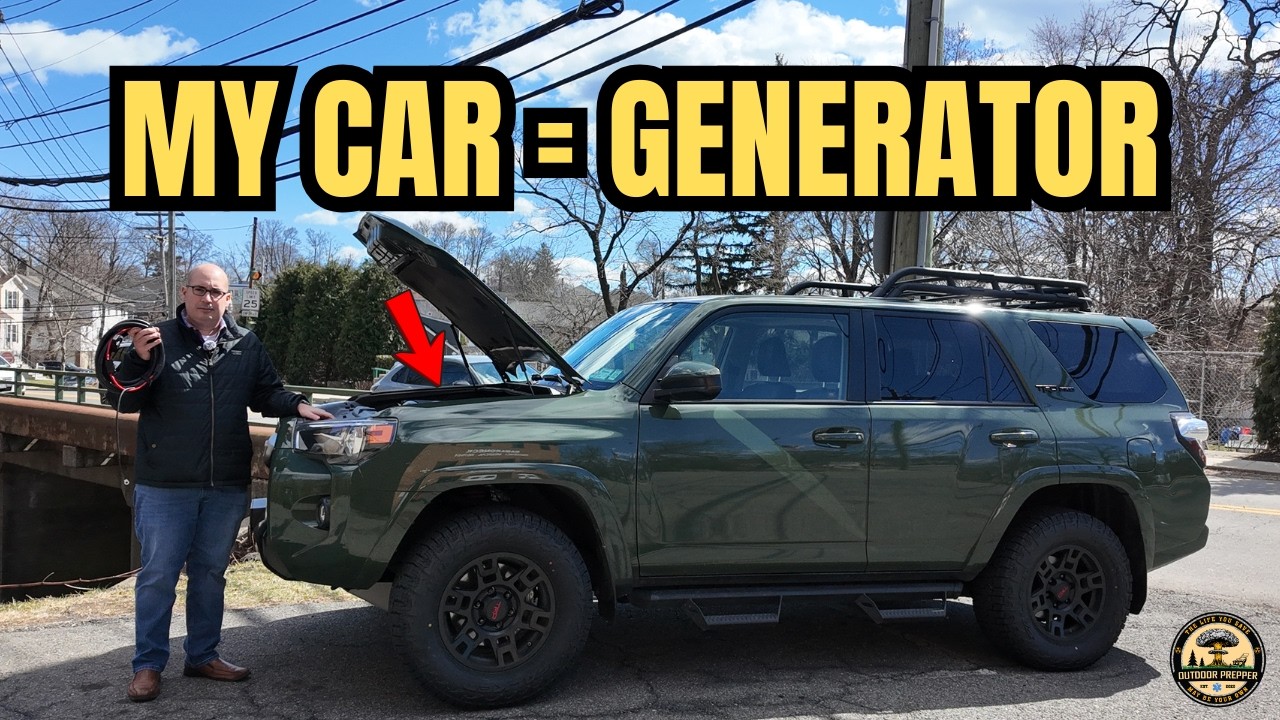 Your Car Is Actually a Generator — Here’s How to Use It