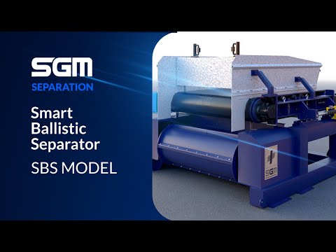 #SGM Smart Ballistic Separator - SBS MODEL